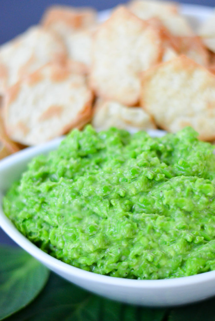 Pea Pesto Made w. Frozen Peas Recipe | Luci's Morsels