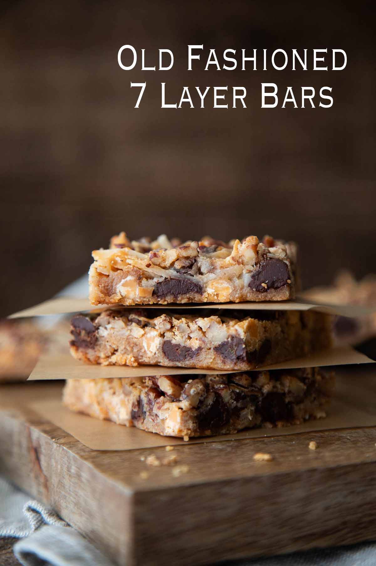 Old Fashioned Seven Layer Bars Recipe w. Butterscotch
