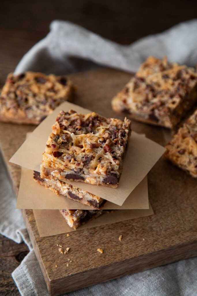 Old Fashioned Seven Layer Bars Recipe w. Butterscotch