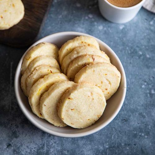 Homemade Saffron Cookies Recipe | Luci's Morsels