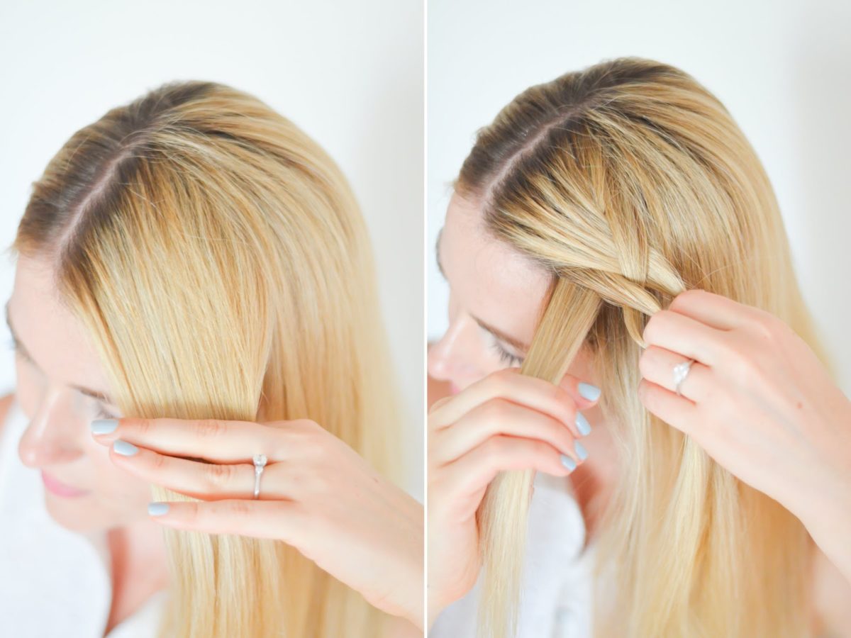 One-Sided Braid Tutorial w. Step-by-Step Photos