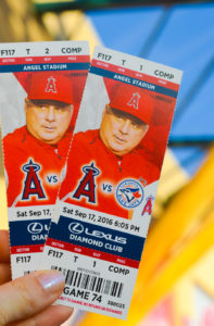 Lexus Diamond Club at Angel Stadium | The View + The Food