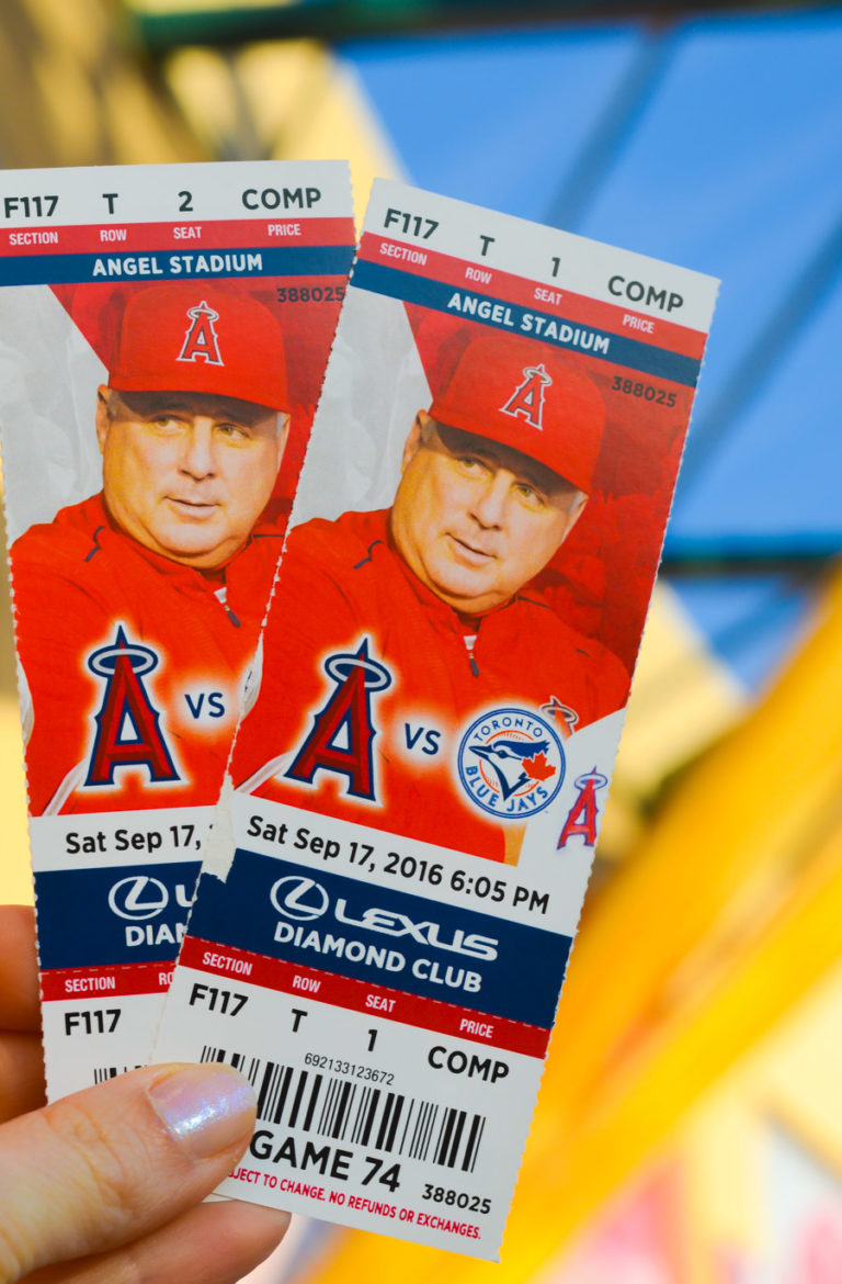 Lexus Diamond Club at Angel Stadium | The View + The Food