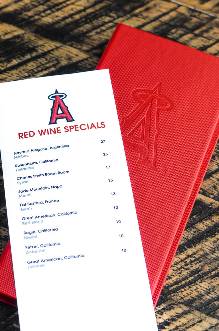 Lexus Diamond Club at Angel Stadium | The View + The Food
