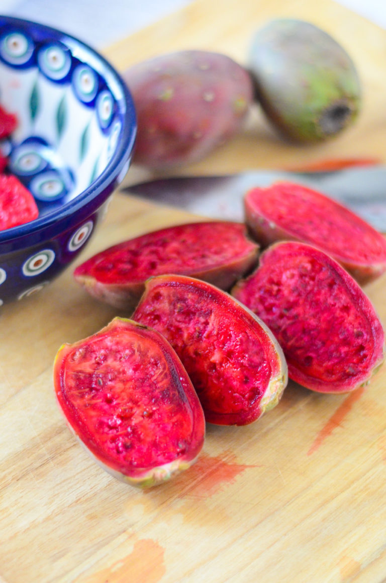 Prickly Pear Lemonade {Recipe for Cactus Pears}