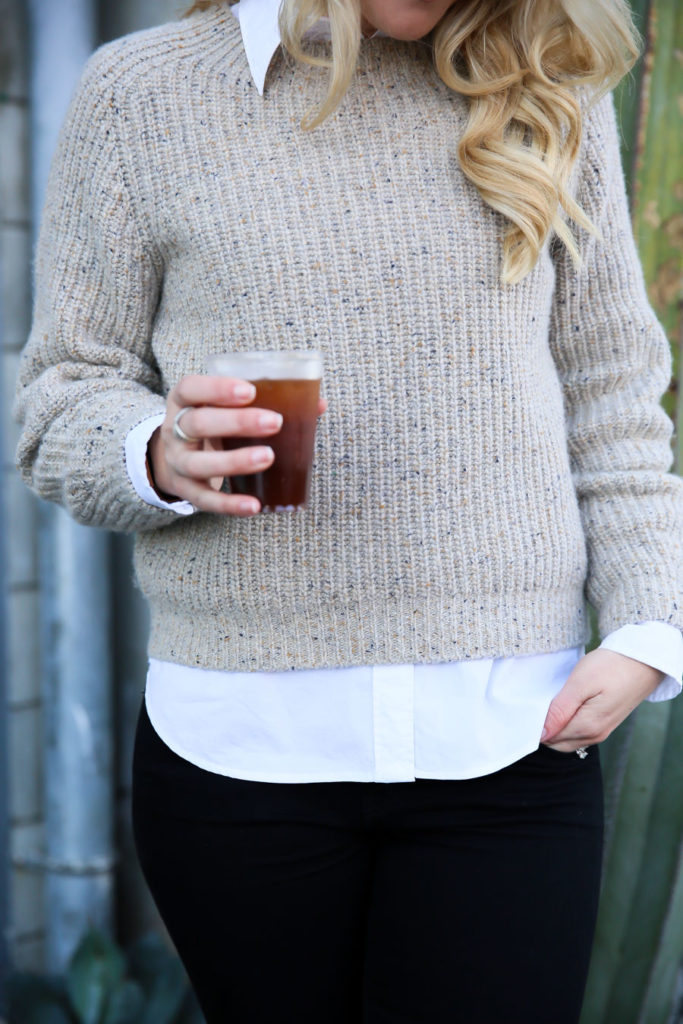Layered Sweater Outfit - Fall Outfit Ideas