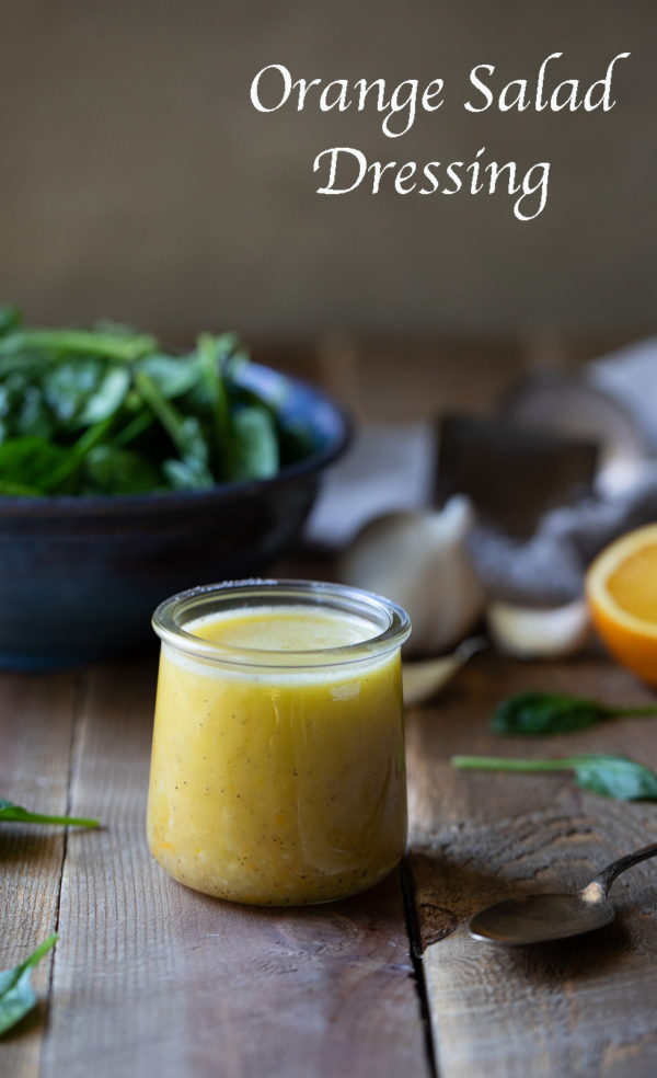 Orange Salad Dressing w. Shallots | Luci's Morsels