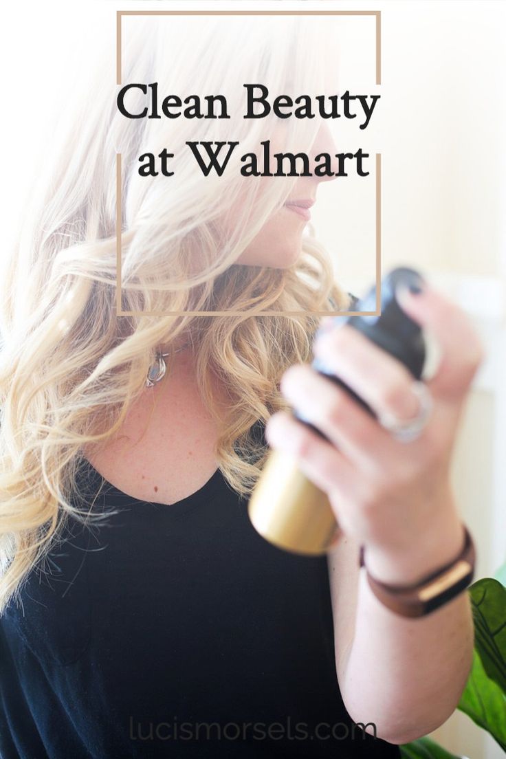 Clean Beauty at Walmart {Brands + Products}