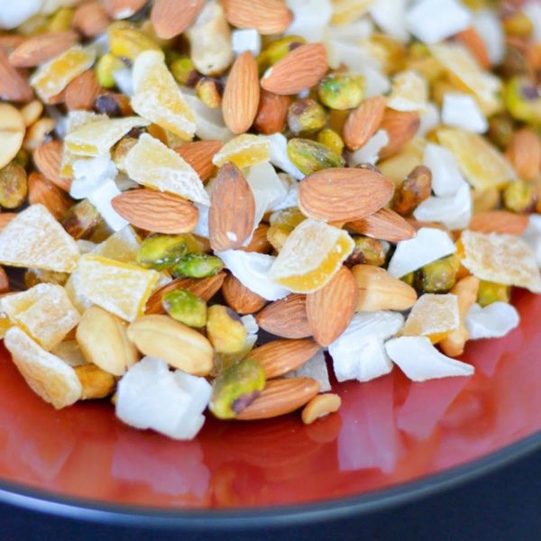 Tropical Trail Mix w. Dried Mango + Coconut | Luci's Morsels