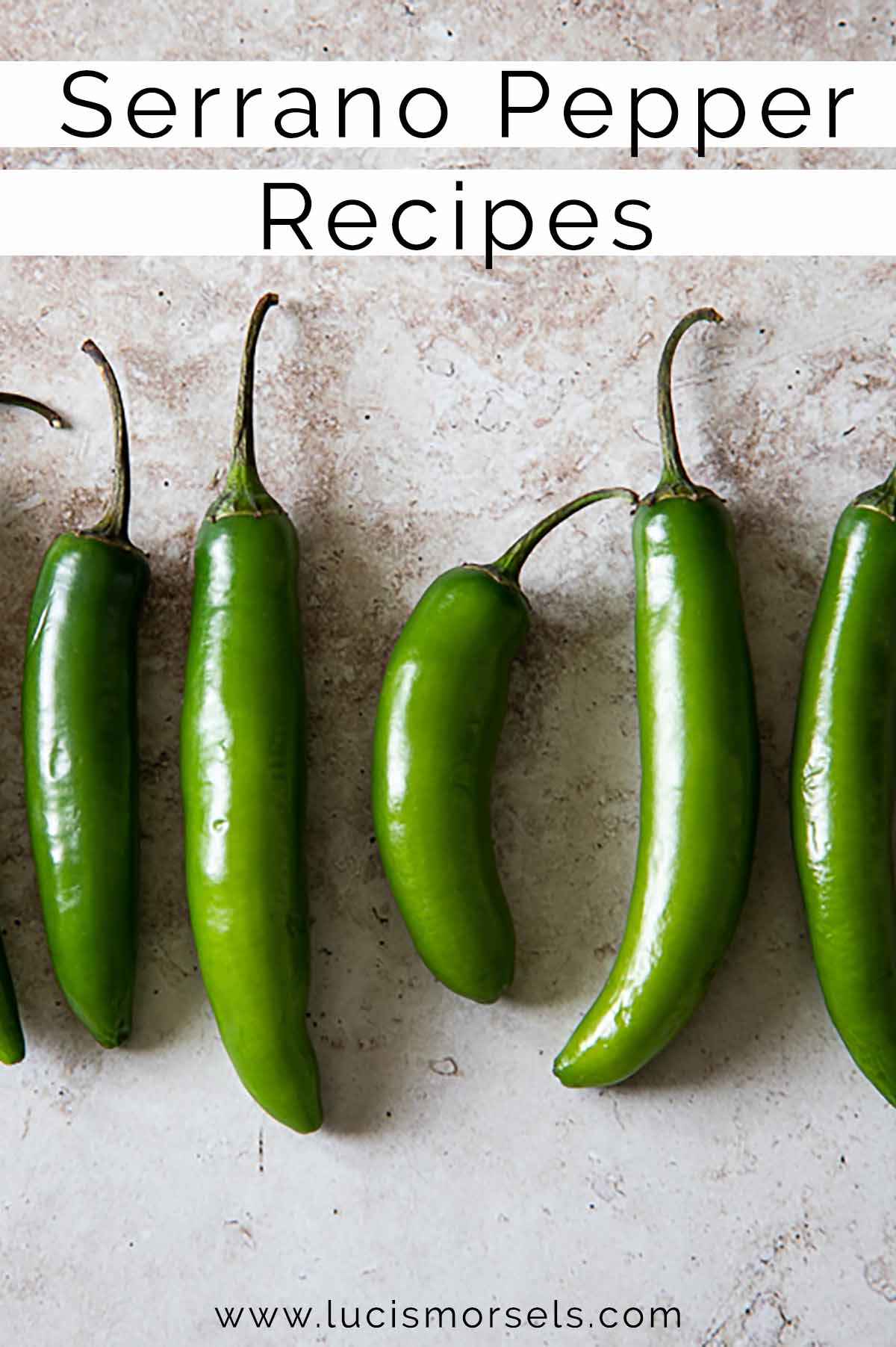 Serrano Pepper Recipes for You