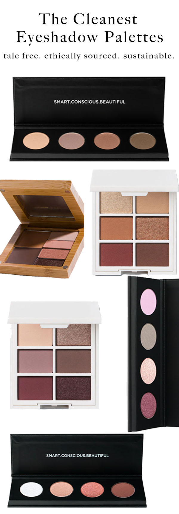 The Best Clean Eyeshadow Palettes