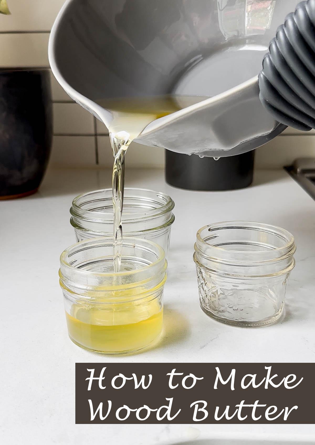 How to Make Wood Butter for Cutting Boards & Spoons